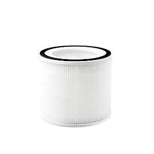 PuriDoc AM-A150 Air Purifier Filter Replacement H13 True HEPA Filter Filter for Home, Bedroom, 1 Pack White
