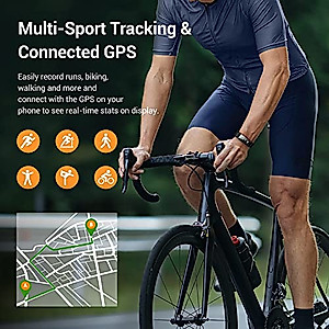 Stiive Fitness Tracker with Heart Rate Monitor, Waterproof Activity and Step Tracker for Women and Men, Pedometer Watch with Sleep Monitor & Calorie Counter, Call & Message Alert