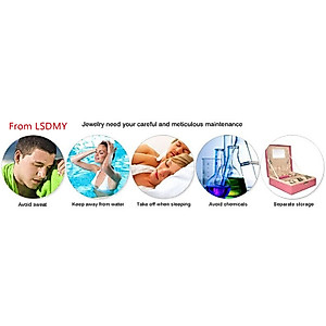 Naivo Hardware Link Bracelet - Gauge Link Bracelet 18K Gold Plated 7.5 inch U Style Link Bracelet (Rose Gold)