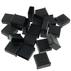DTTRA 20pcs Plastic USB Type A Male Anti-Dust Stopper Plug Cover Protector Cap Cover, Black