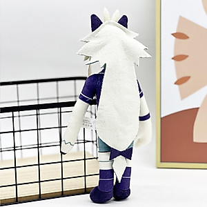 Sunbursa Fundamental Paper Education Miss Circle Plush, 13 Inch Fundamental Paper Education Miss Circle Plush Soft Stuffed Animal Pillow Doll Gift for Fans Kids (White)