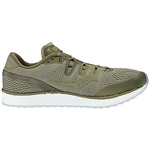 Saucony Women's Freedom ISO Unisex Running Shoe, Olive, 6