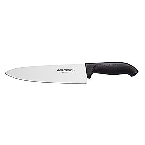 Dexter 8" Cook's Knife, Black Handle