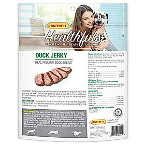 westminster pet products 08222 Wag N Tails, LB, Ducky Jerky, Dog Treat