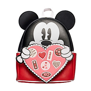 Loungefly Disney Mickey Mouse Chocolate Box Valentine Exclusive Mini-Backpack