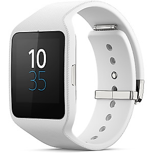 Sony Digital Dial 3 White Unisex Android Smartwatch SWR3