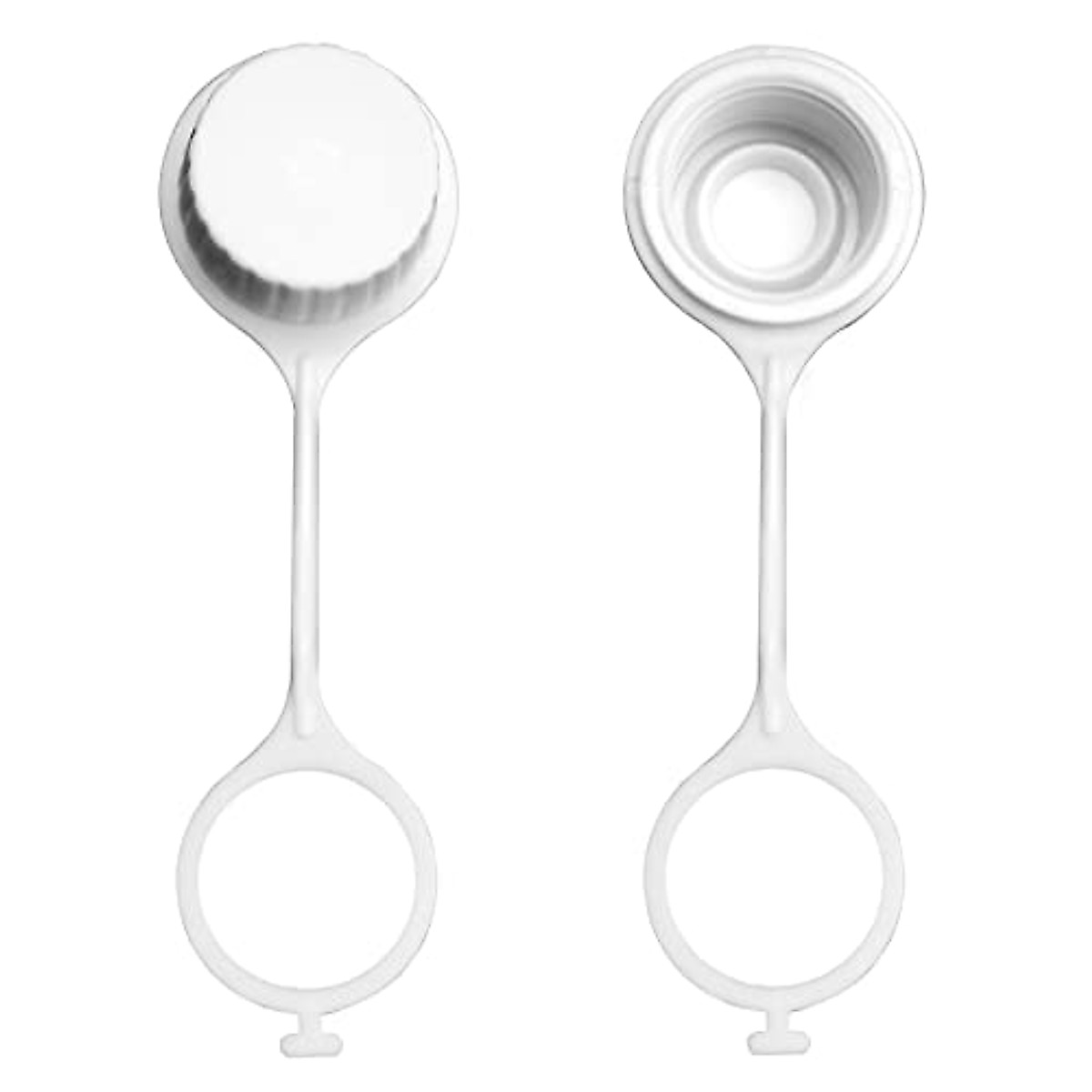 Drain Plug caps, for Igloo Cooler Threaded Drain Plug Caps with Tether. Cooler Replacement Parts. Replacement Cooler Threaded Drain caps. White Cooler Drain Plug Cover. Compatible with Igloo.Set of 2.