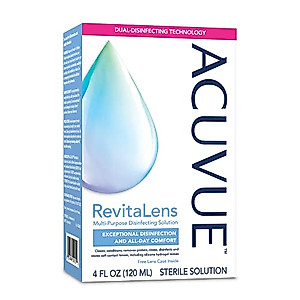 ACUVUE® RevitaLens Multi-Purpose Disinfecting Solution, 4 oz. (Pack of 4)