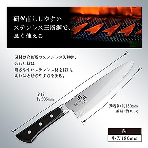 貝印(Kai Corporation) AE290 Knife, 180mm