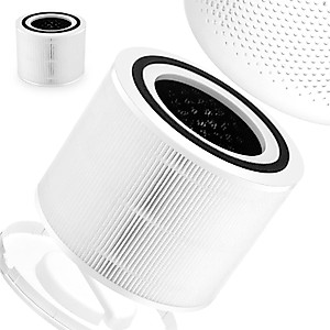 Hopelife Core 300 Replacement Filter,Compatible with Levoit Air Purifier Replacement Filter,Compatible with Levoit Air Purifier Filter(2PACK?
