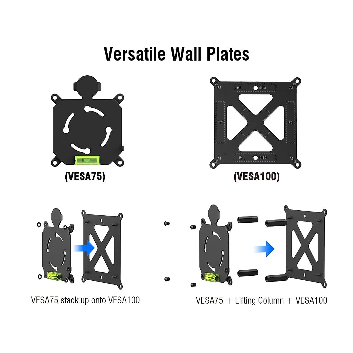 Magnetic Wall Mount for Xbox Series X, Metallic Support Bracket with Gaming Headset Hook, Magnets and Built-in Level Design - Mount XSX Vertical, Horizontal or Under The Desk