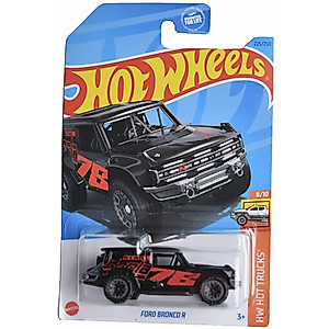 Hot Wheels Ford Bronco R, HW Hot Trucks 8/10 [Black] 225/250
