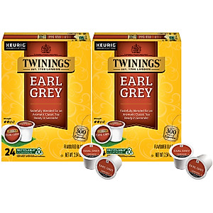 Twinings Earl Grey Tea Keurig K-Cup Pods (48 Count)