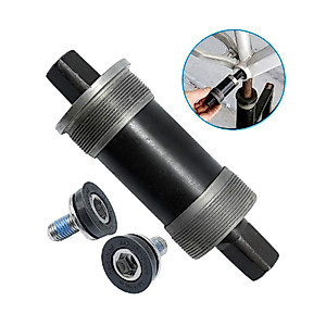 Zreneyfex Square Taper JIS Bottom Bracket 68 X110mm/123mm/127mm for Mountain Bike Replace BB-UN26 (68 x 110mm)