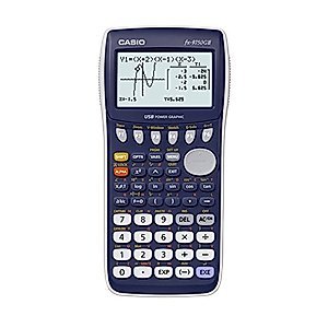 Casio fx-9750GII Graphing Calculator, Blue