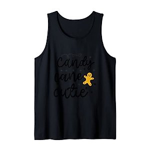 Candy Cane Cutie Christmas Stocking Stuffer Tank Top