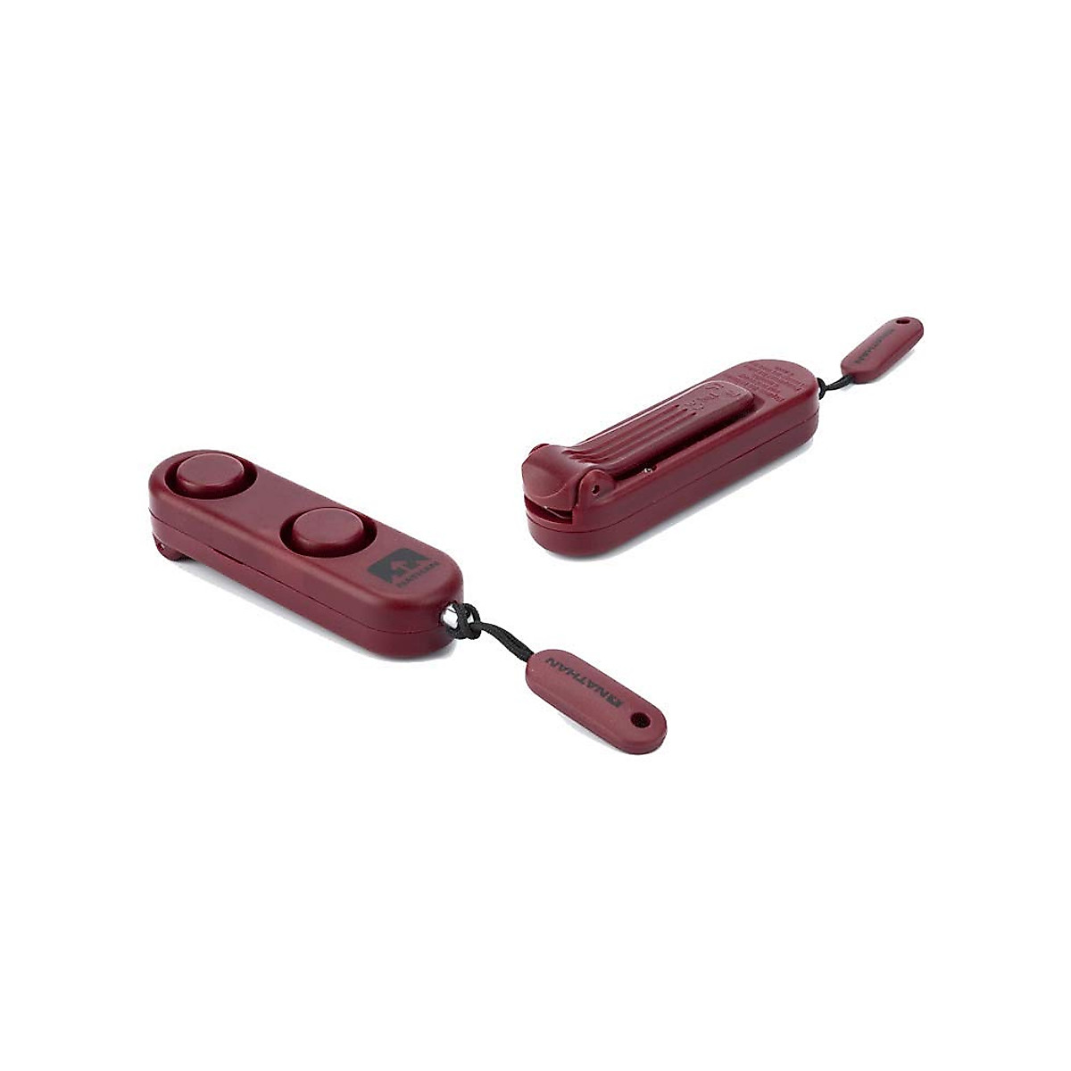 Nathan Personal Alarm Ripcord. SafeRun Siren in Case of Emergency 120DB. Security Clip for Running, Waking, Hiking, Biking and More. Very Loud, Easy to use, Fast.