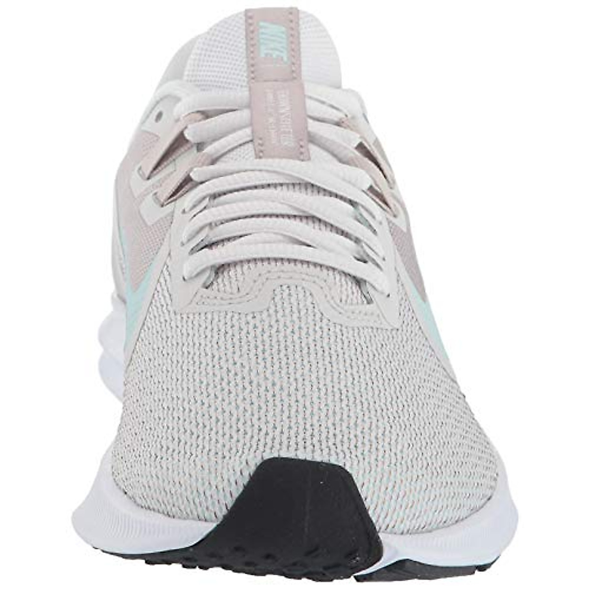 Nike Women's Downshifter 9 Sneaker, Platinum Tint/Teal Tint-Moon Particle, 6.5 Regular US