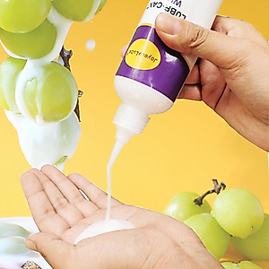 JoyeuxLube Water-Based White Lube 8 fl. oz/240ml Creamy Unscent Natural Gel Glide Lubricant Long Lasting Smooth Slippery for Men Women Couples with Discreet Package