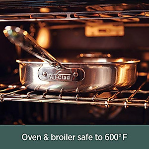 All-Clad BD005714 Brushed d5 Stainless Steel 5-Ply 14-Piece Cookware Set