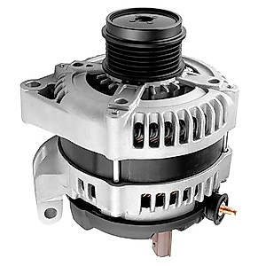 CTCAUTO Alternator Replacement Compatible 2001-2007 For Chrysler Town & Country 2001-2003 For Chrysler Voyager 2001-2007 For Dodge Caravan 2001-2007 For Dodge Grand Caravan 13870