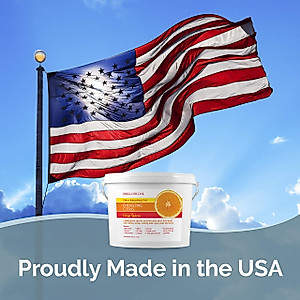 SMELLS BEGONE Odor Absorber Gel - Air Freshener & Odor Eliminator for Homes, Garages & Commercial Buildings - Industrial Size - Energizing Citrus Scent - 1 Gallon