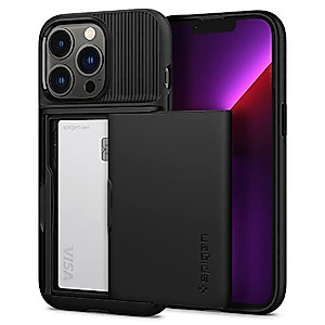 Spigen Slim Armor CS Designed for iPhone 13 Pro Case (2021) - Black