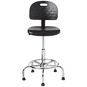 Safco Products 6950BL WorkFit Economy Industrial Chair (Additional Options Sold Separately), Black