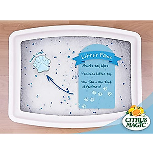 Citrus Magic Pet Odor Eliminator Litter Paws, Fresh Linen, 6-Count