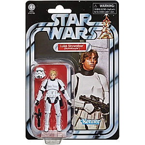 STAR WARS The Vintage Collection Luke Skywalker (Stormtrooper) Toy, 3.75-Inch-Scale A New Hope Action Figure, Kids Ages 4 and Up