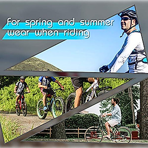 B-Forest Cycling Gloves/Bike Gloves Full Finger Road Bicycle Gloves for Men and Women Mountain Riding Gloves– Anti-Slip 5mm Gel Pad Shock-Absorbing MTB Motorcycle Gloves