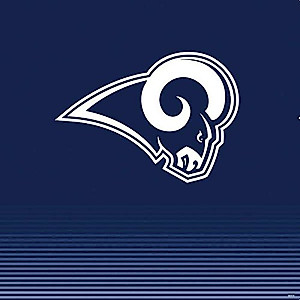 Skinit Decal Gaming Skin Compatible with PS4 Pro Console and Controller Bundle - Officially Licensed NFL Los Angeles Rams Breakaway Design