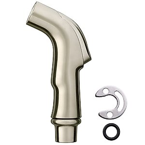 Sink Sprayer Replacement, Universal Kitchen Sink Sprayer,Houtingmaan Sink Sprayer Head, Kitchen Sink Side Sprayer Head, Brushed Nickel