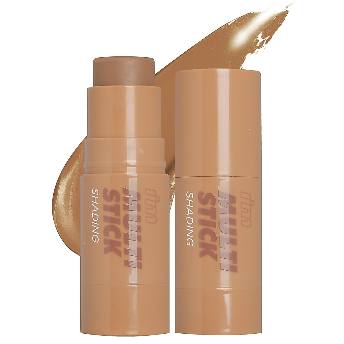 I'M MEME Shading - I'm Multi Stick 001 Bronzer | Easy Blending, Matte Finish, Suitable for Beginners, Lightweight Formula, Natural Makeup, Daily Use, 0.24 Oz