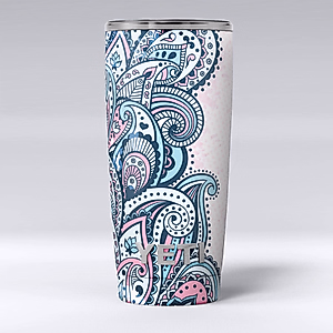 Design Skinz Colorful Ethnic Sprouts - Skin Decal Vinyl Wrap Kit Compatible with The Yeti Rambler Cooler Tumbler Cups