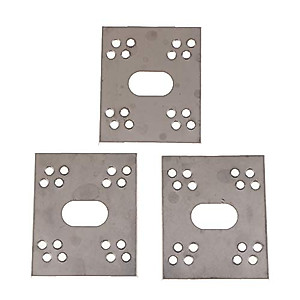 Baosity 50PCS/Pack Solar Panel Grounding Washer/Gasket Fits Photovoltaic