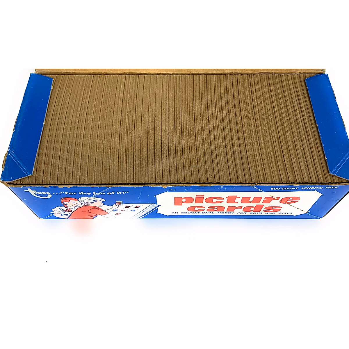 1987 Topps Baseball Vending Box / Factory unopened unsearched 500 count box