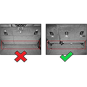 WeatherTech Cargo Trunk Liner for Jeep Wrangler Unlimited 4-Door, Wrangler Unlimited Rubicon 392, Wrangler 4-Door, Wrangler 4-Door Rubicon 392 - Behind 2nd Row (401107) Black