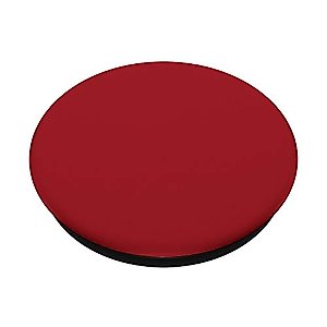 Simple Solid Color Chic Matte Red Design PopSockets Swappable PopGrip