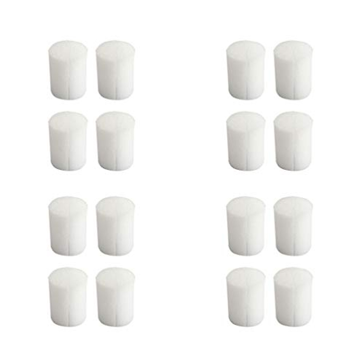 Happyyami Starter Sponge Pods Grow Sponges Hydroponic Sponge Moisturized Soilless Seeds Sponges Cylindrical Seedlings Planted Sponge Planting Gardening Tool Foams Hydroponic Grow Media Garden Tool