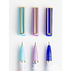 The Catalina Porous Tip Pen, Marble Swirl, 3 Count