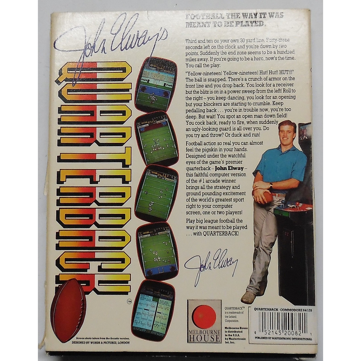 John Elway's Quarterback - Commodore 64