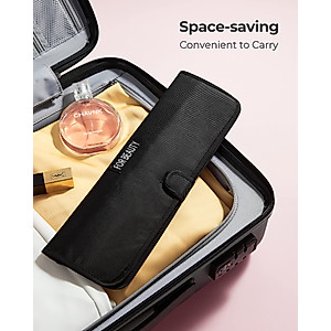 wavytalk Flat Iron Heat Resistant Pouch, Hair Tools Bag for Travelling&Storage, Curling Iron Cover Bag Hot Hair Tools Storage Bag, Travel Case Cover Pouch for Hair Styling Tools