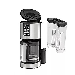 Ninja DCM201 14 Cup XL Coffee Maker PRO, 2 Brew Styles Classic & Rich, 4 Programs Small Batch, Delay Brew, Freshness Timer & Keep Warm, No Permanent Filter or Scoop Included*, Stainless (Renewed)