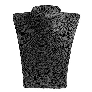 SOFEA Woman Rope Mannequin Bust Jewelry Display Stand Shelf Holder Necklace Bust Stand