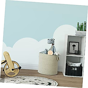 LIFKOME 16pcs Removable Labels Kids Baskets Wood Tags Kids Storage Organizer for Labels for Home Décor Wooden Round Circle for Home Decoration Wooden Round Circle Decoration Crafts