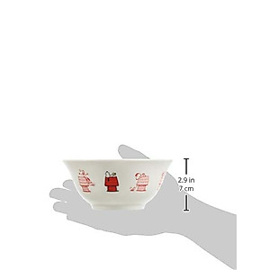 金正陶器(Kaneshotouki) Snoopy House 603134 Newbon Mini Ramen Bowl