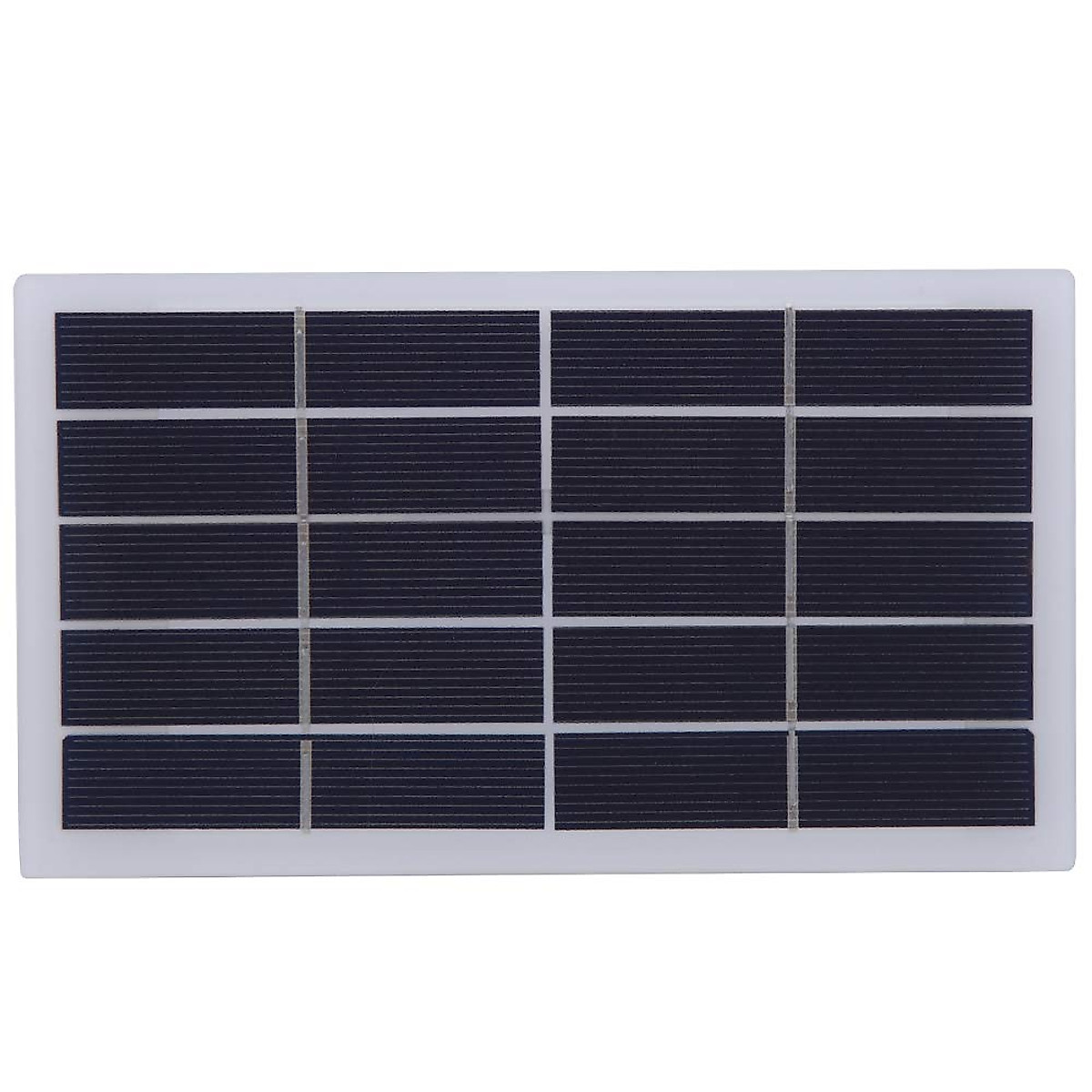 JUnYuKj 2W 5V Polysilicon Solar Panel, Solar Laminate, DIY Solar Panel, Convenient Solar Panel for Camping and Picnic