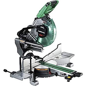 Metabo HPT MultiVolt™ 36V Sliding Miter Saw | 10-Inch Blade | Dual Bevel | Includes Battery & Charger | C3610DRAQA