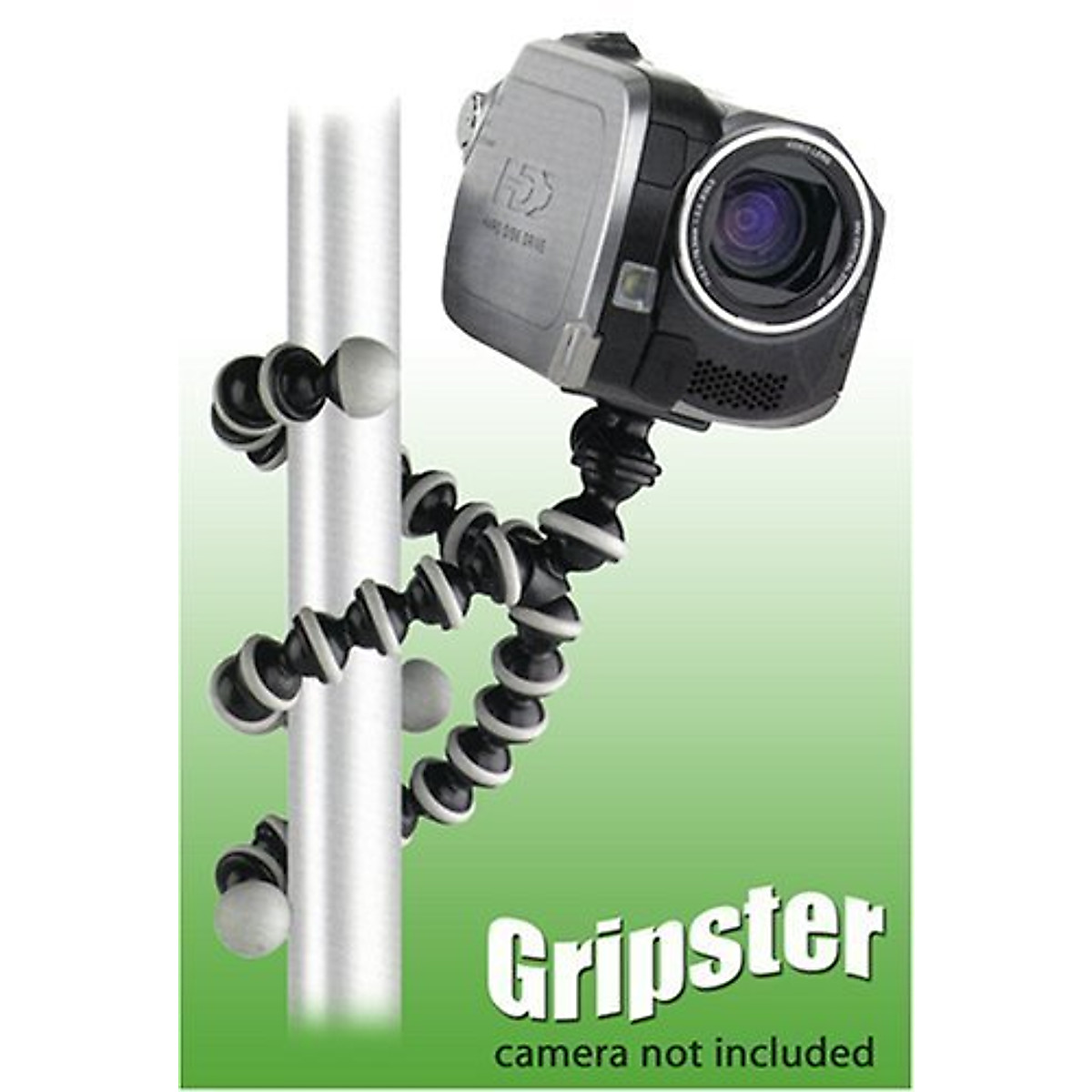 Vidpro Digital Camera Tripod, Compatible with MaxxMove Siez G5 Action Camera, Flexible Tripod - for Digital Cameras and Camcorders - Approx Height 13 inches